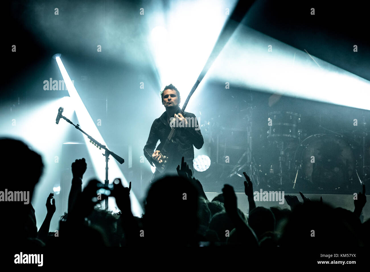 The English rock band Muse performs a live concert at Gloria Theater in ...