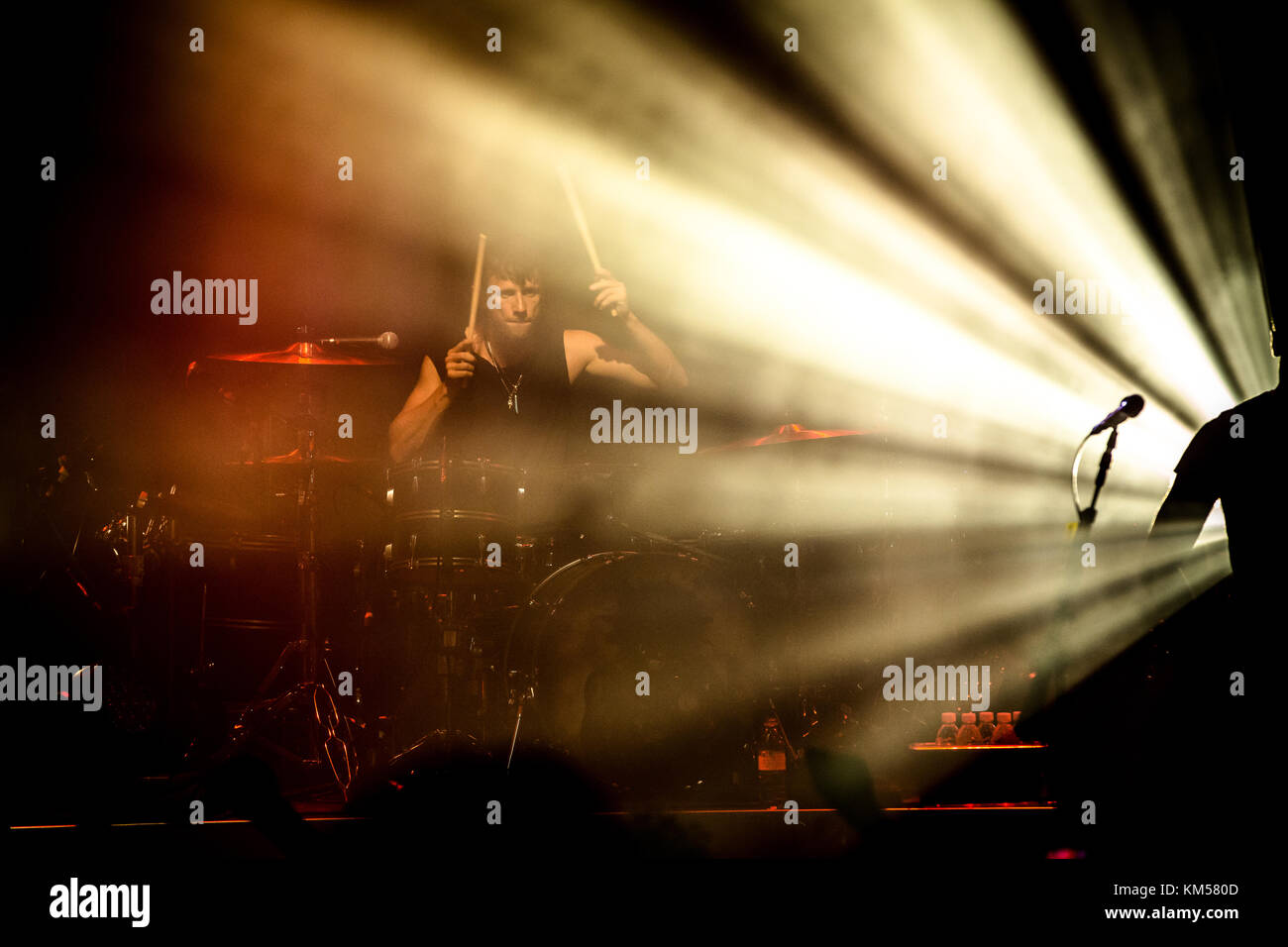 The English rock band Muse performs a live concert at Gloria Theater in ...
