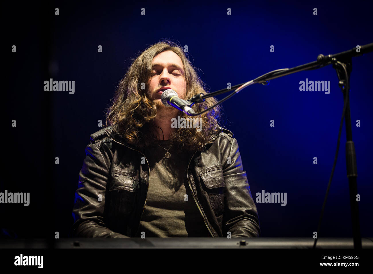 The Irish singer, songwriter and musician Ryan McMullan performs a live ...