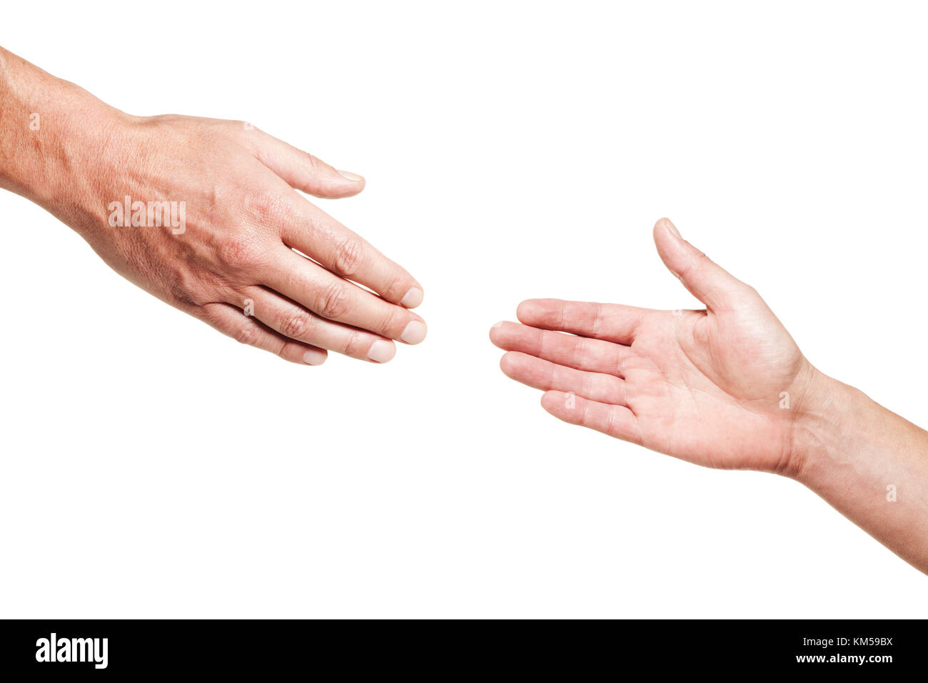 Reaching Out Both Hand