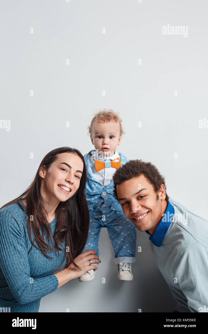 One happy family Stock Photo - Alamy