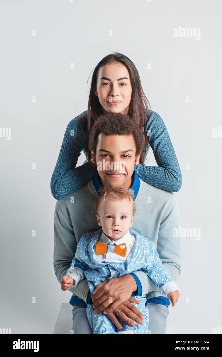 One happy family Stock Photo - Alamy