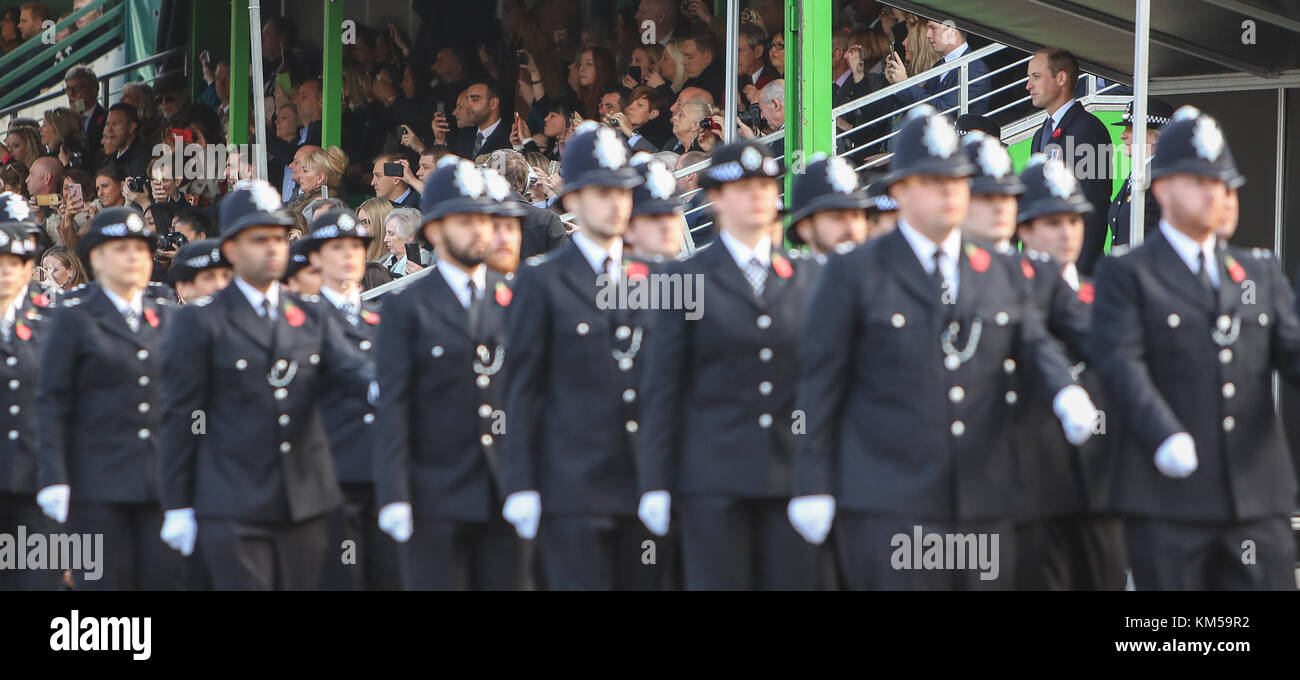 The Duke of Cambridge attends the Metropolitan Police Service Passing ...