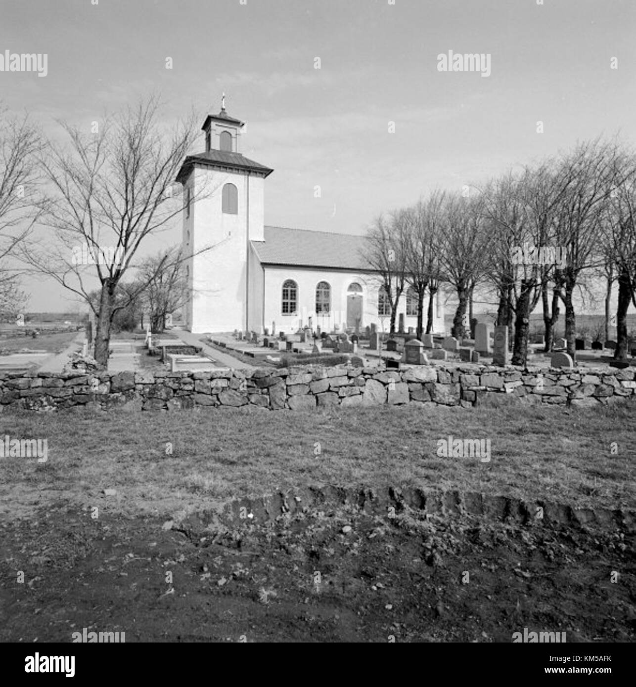 Harestad kyrka KMB 16000200004199 Stock Photo - Alamy