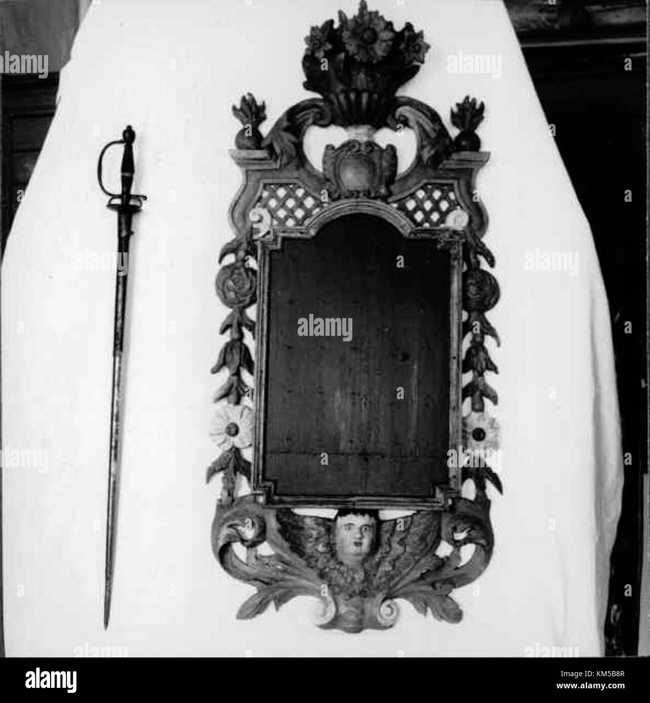 Rya kyrka is a historic church located in Sweden, captured in the KMB ...