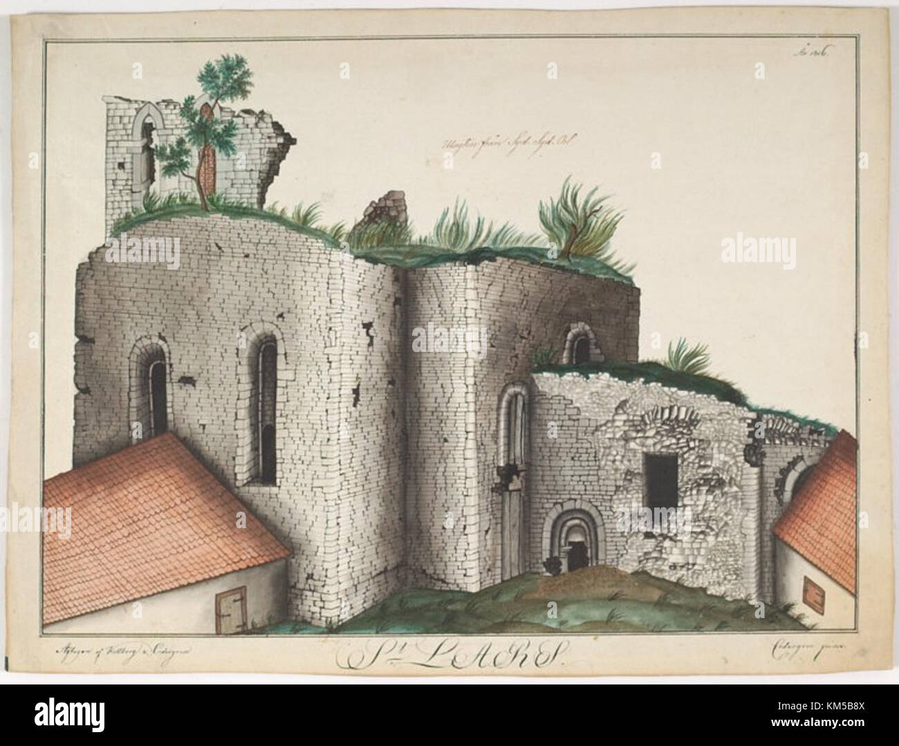 Sankt Lars Ruin, located in Sweden, is a historical site featuring the ...
