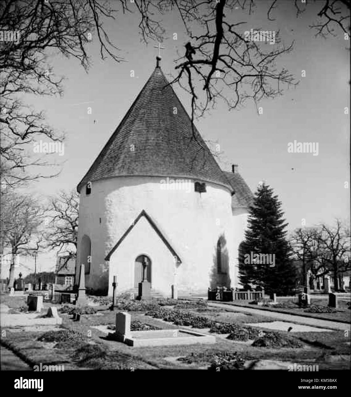 Hagby kyrka KMB 16000200080689 Stock Photo - Alamy