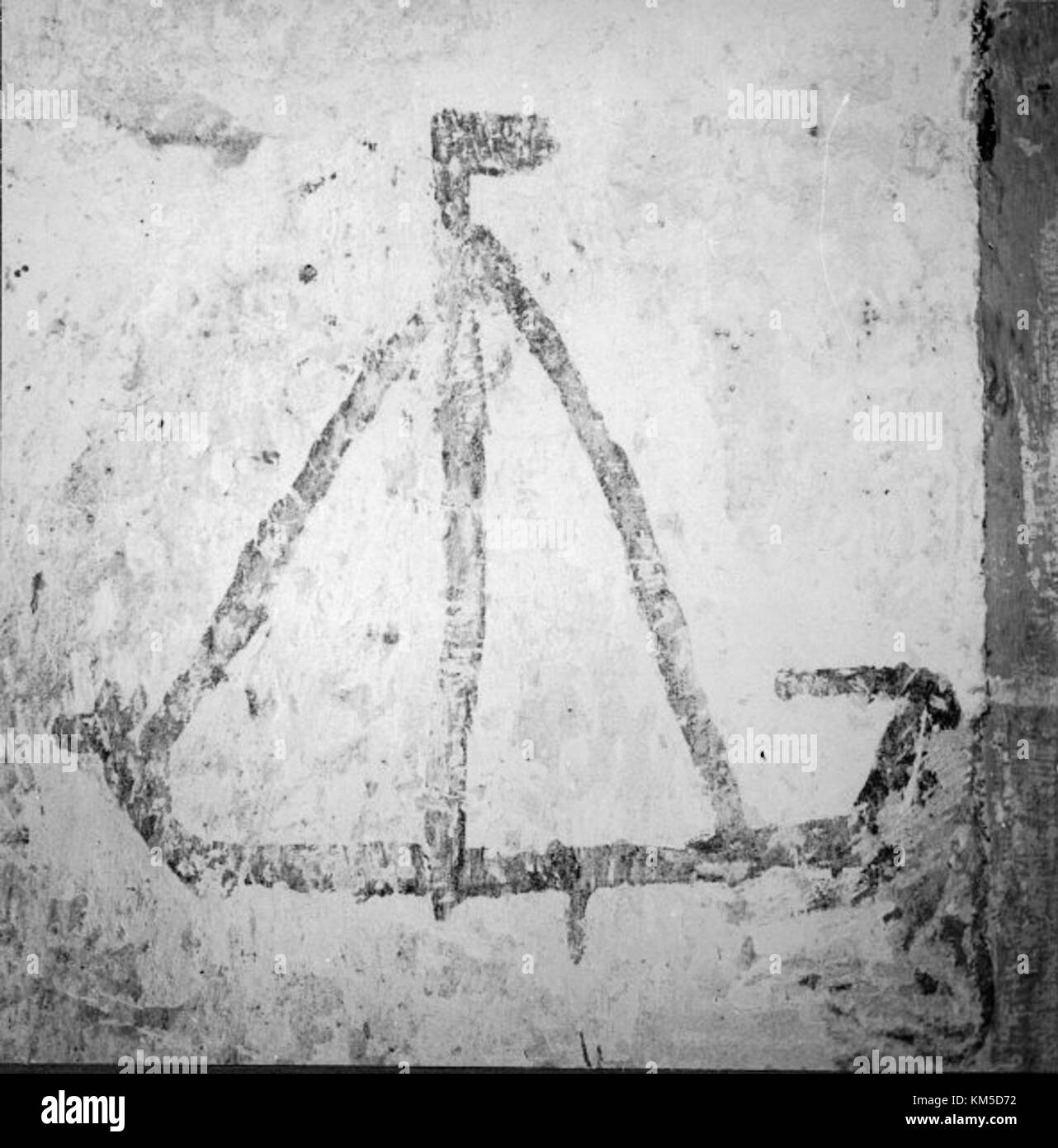 Halls Church, a medieval stone church located in Hall, Gotland, Sweden ...