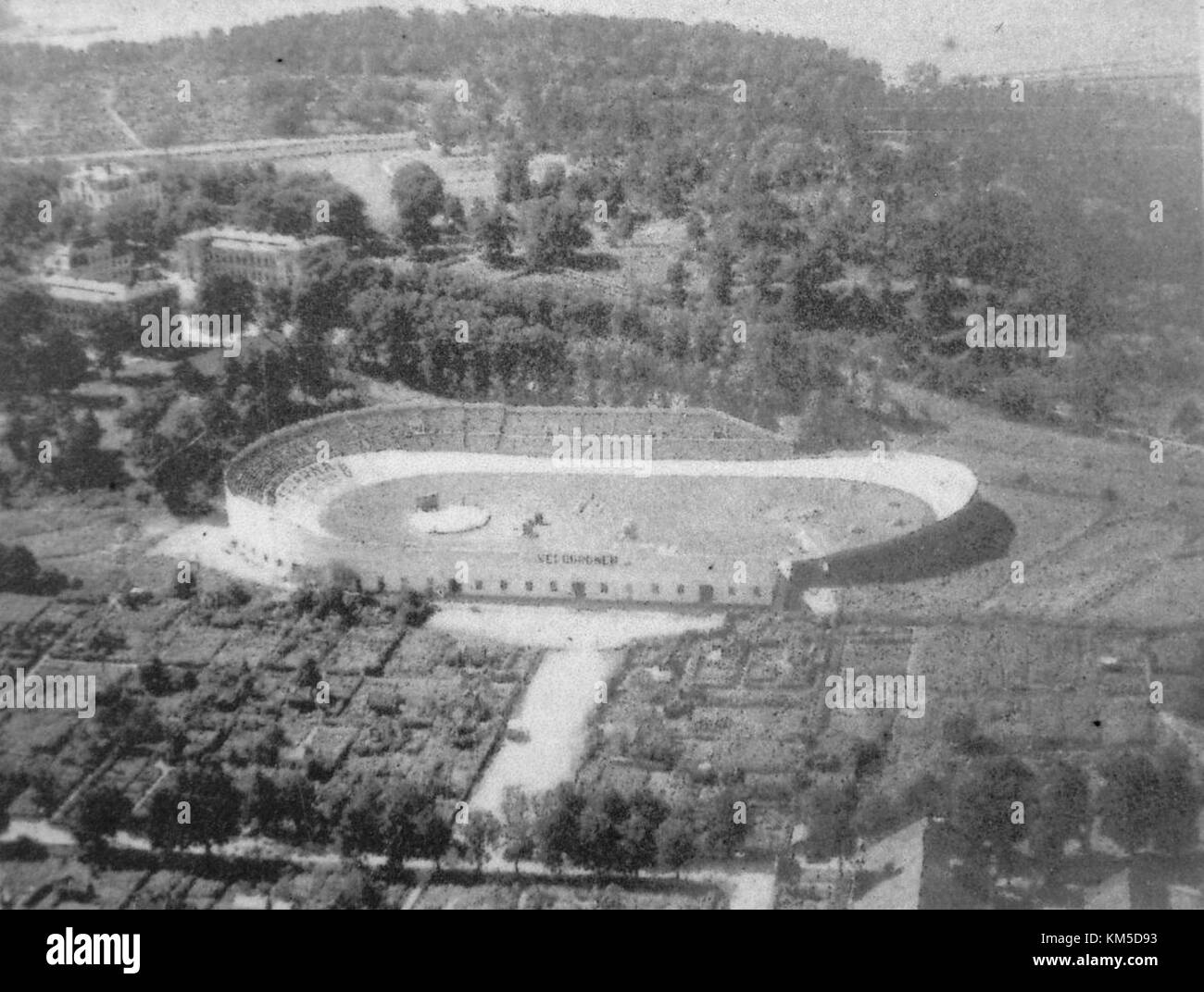 Kristinebergs velocipedbana, a historic bicycle track in Stockholm ...