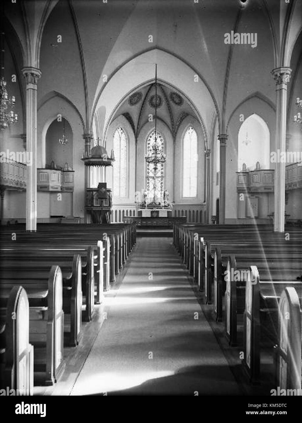 Lundby Nya Church in Sweden is a modern religious building that ...