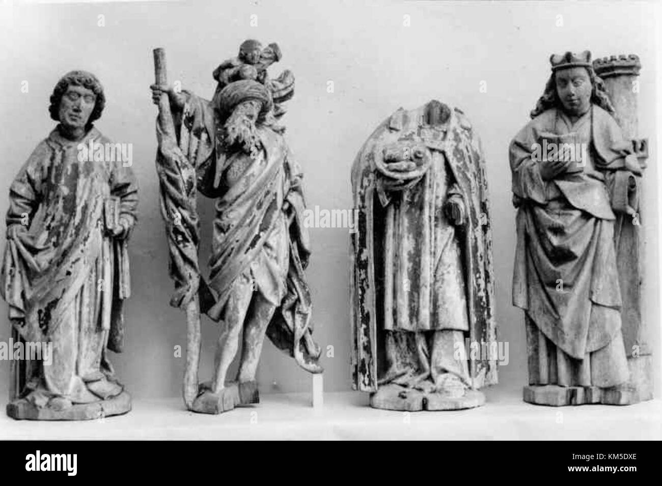 Romanesque decor Black and White Stock Photos & Images - Alamy