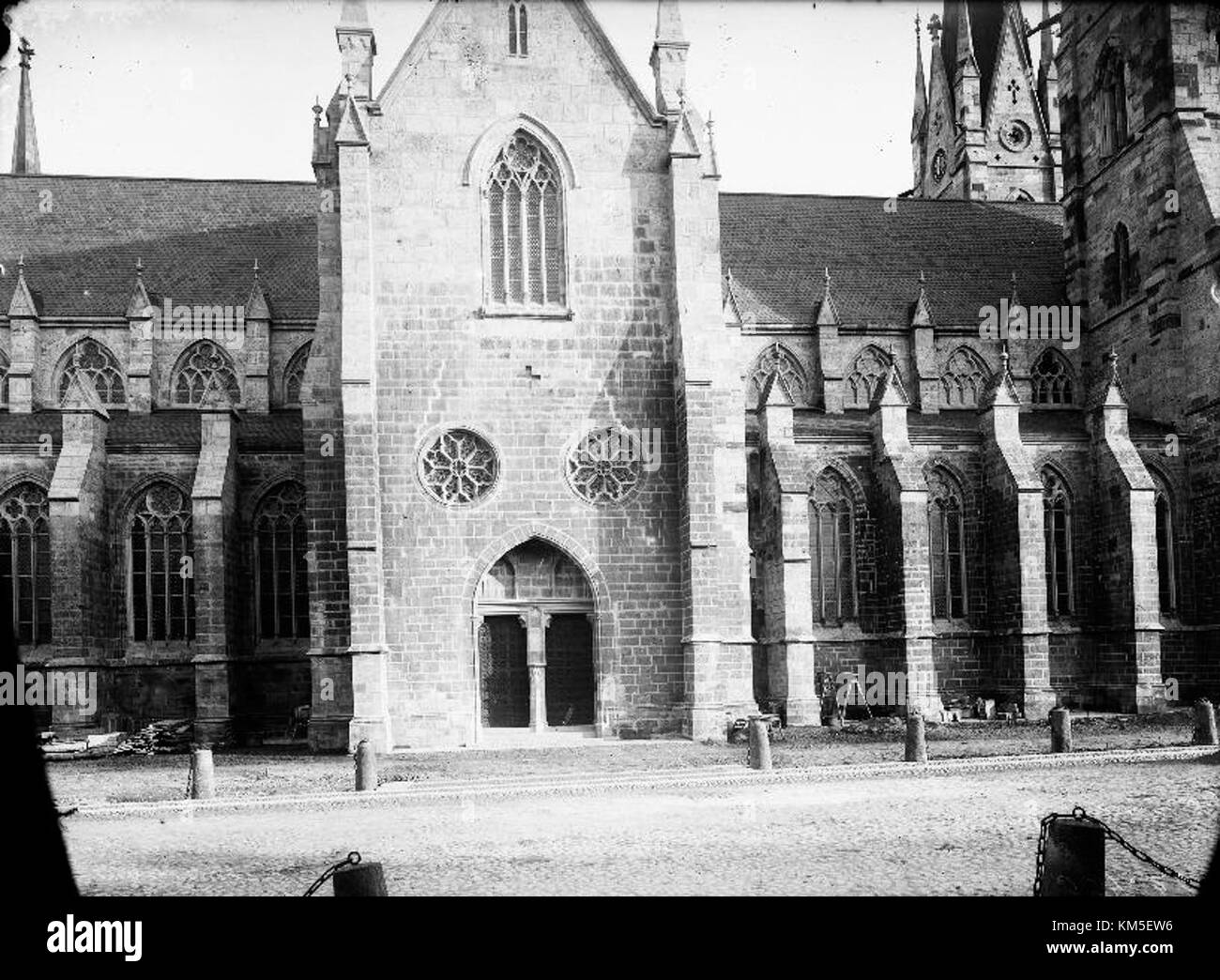 Skara Domkyrka, also known as Sankta Maria Kyrka, is a significant ...