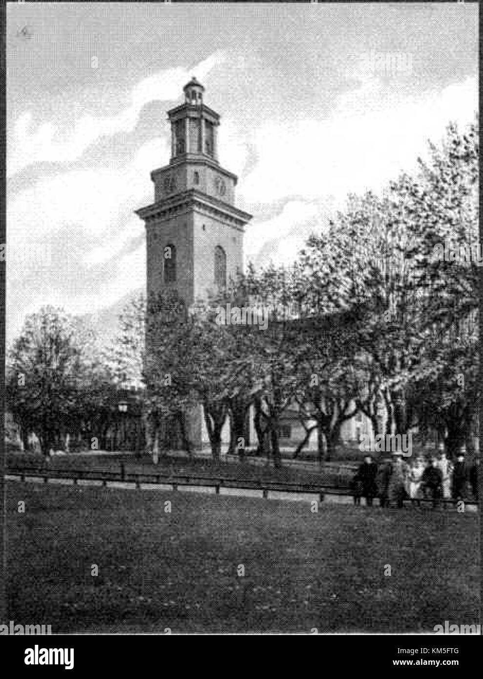 This image depicts Maria Magdalena Church, located in Sweden. The ...