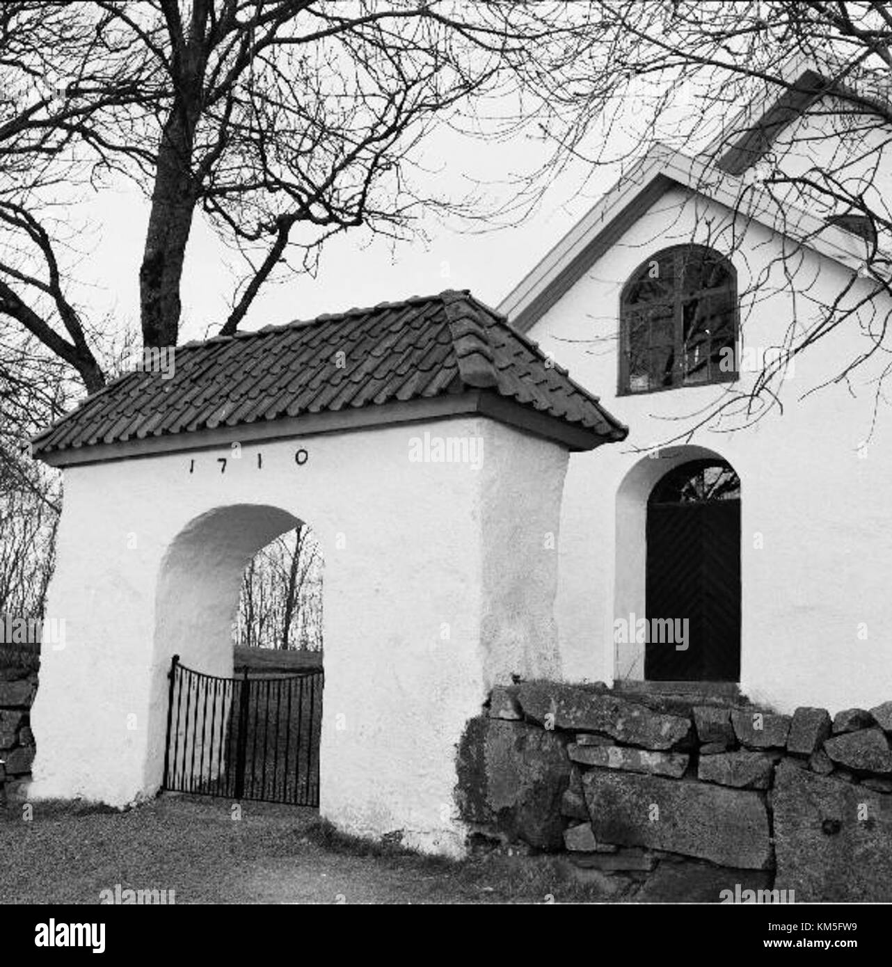 Rommele Church in Sweden, photographed as part of the Swedish National ...