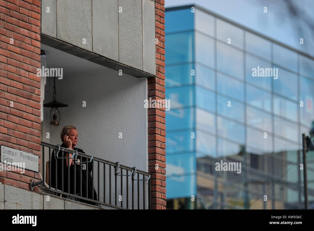 Smoking On A Balcony High Resolution Stock Photography and Images - Alamy