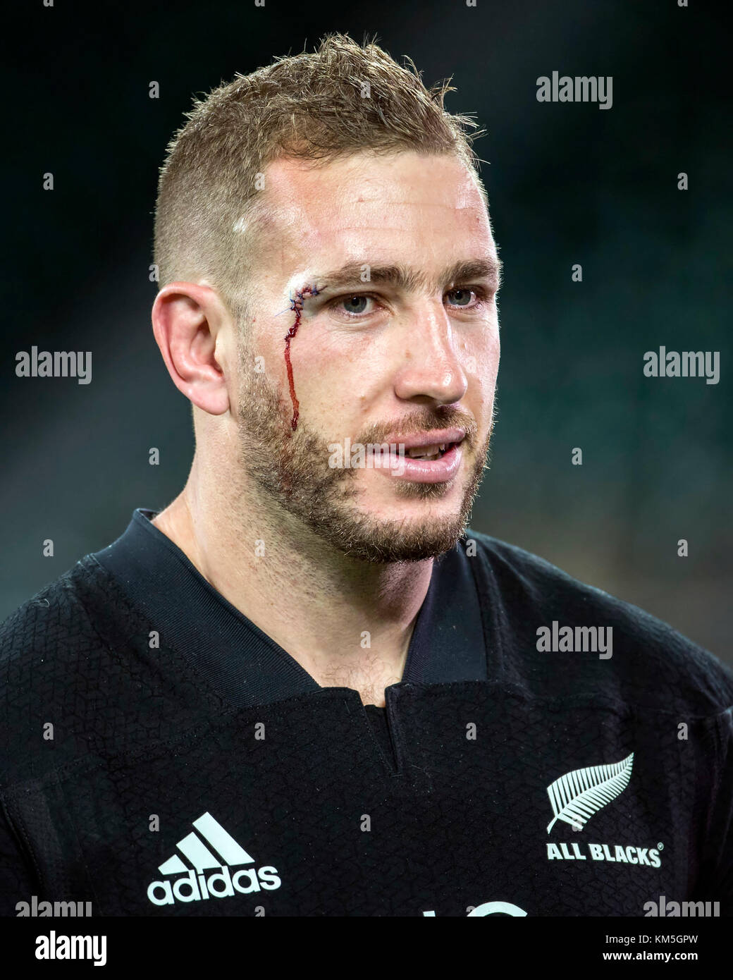 London, UK. 04th Nov, 2017. New Zealand's Luke Romano (All Blacks, 4 ...