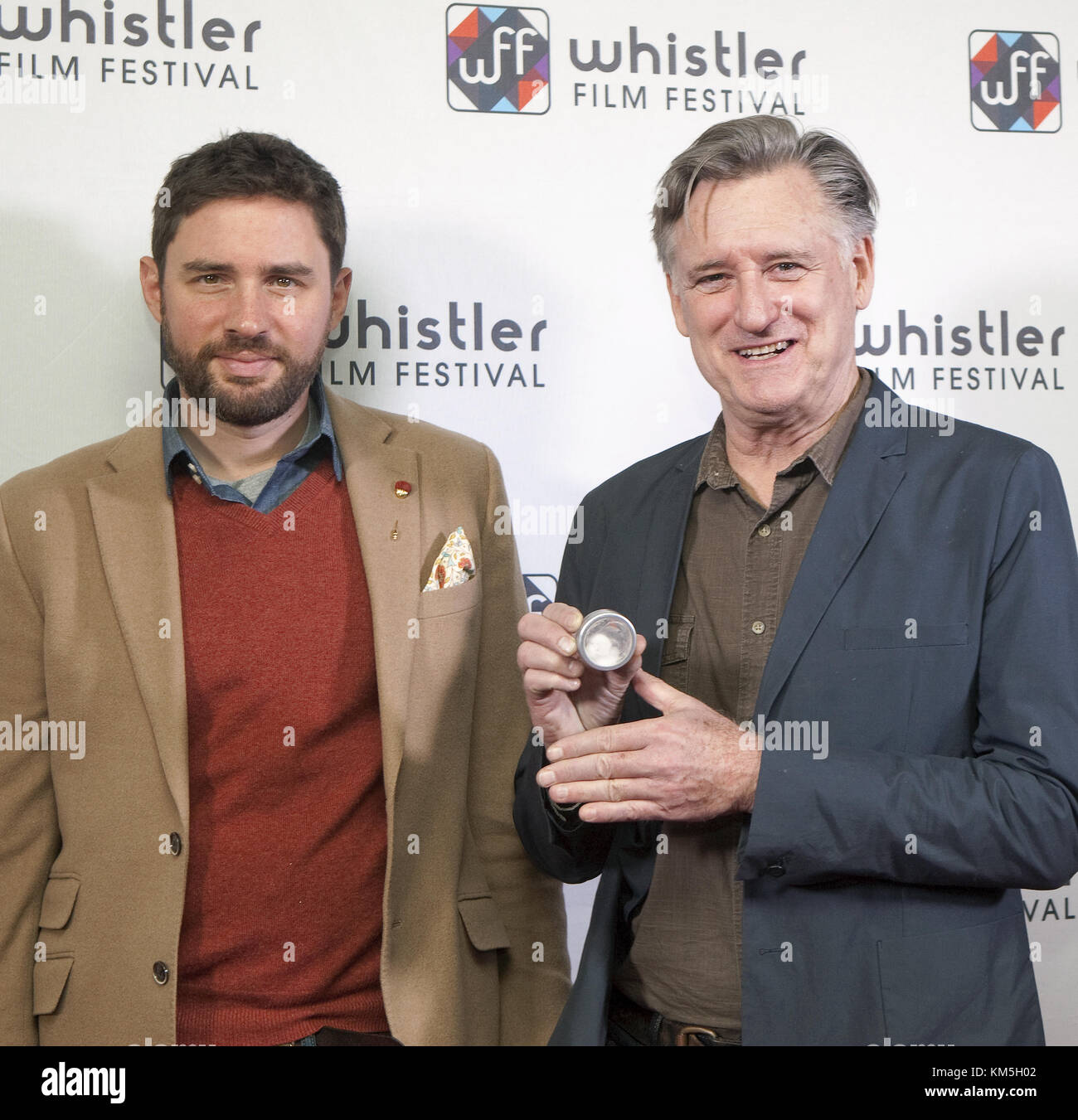 Whistler, BC, CANADA. 14th July, 2015. Director Jared Moshe (L) and ...