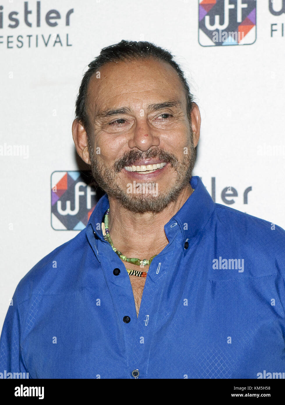 Whistler, BC, CANADA. 14th July, 2015. Actor Raoul Trujillo arrives on ...
