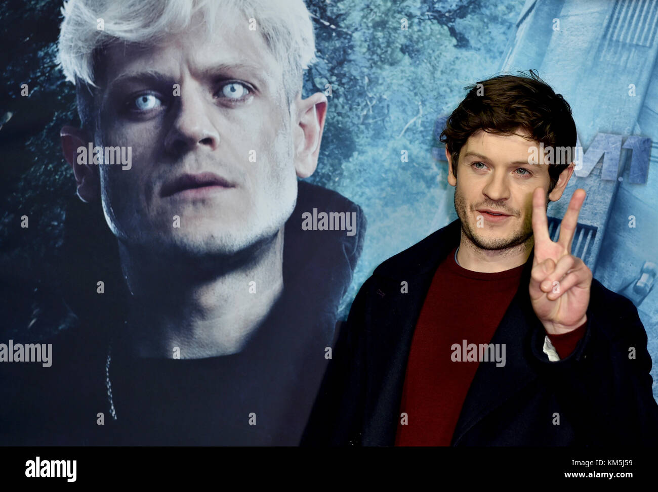 British actor Iwan Rheon arriving to the premiere of the film "S.U.M. 1 ...