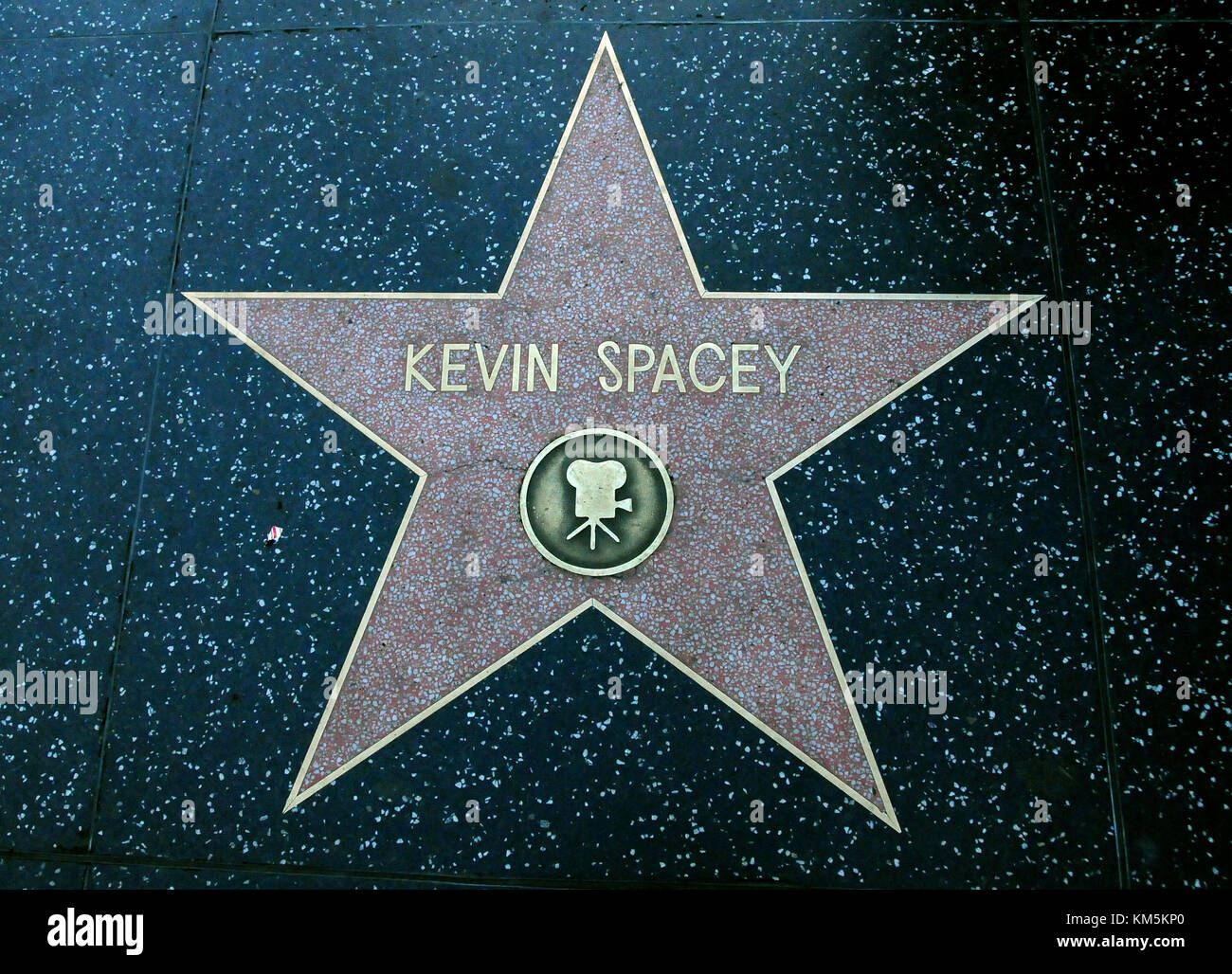 Walk of fame star kevin spacey hi-res stock photography and images - Alamy