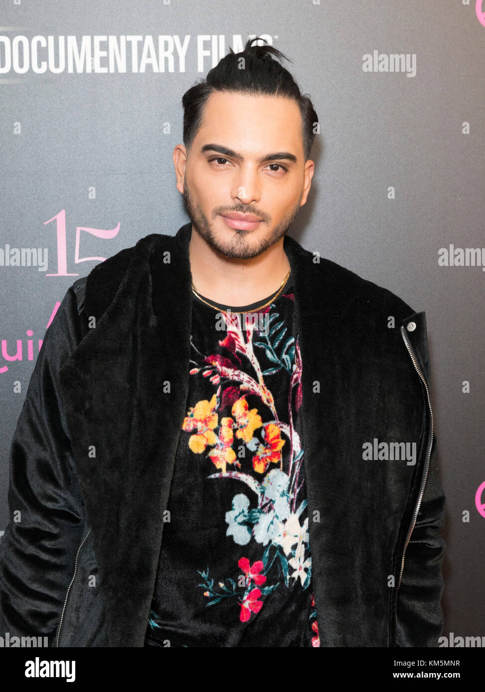 New York, NY - December 4, 2017: Recording artist Solomon Ray attends ...