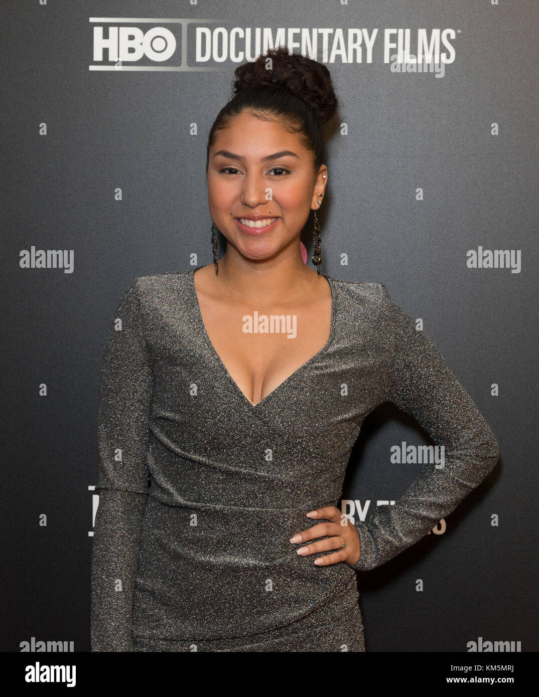 New York, NY - December 4, 2017: Rosi Alvarez attends HBO screening and ...