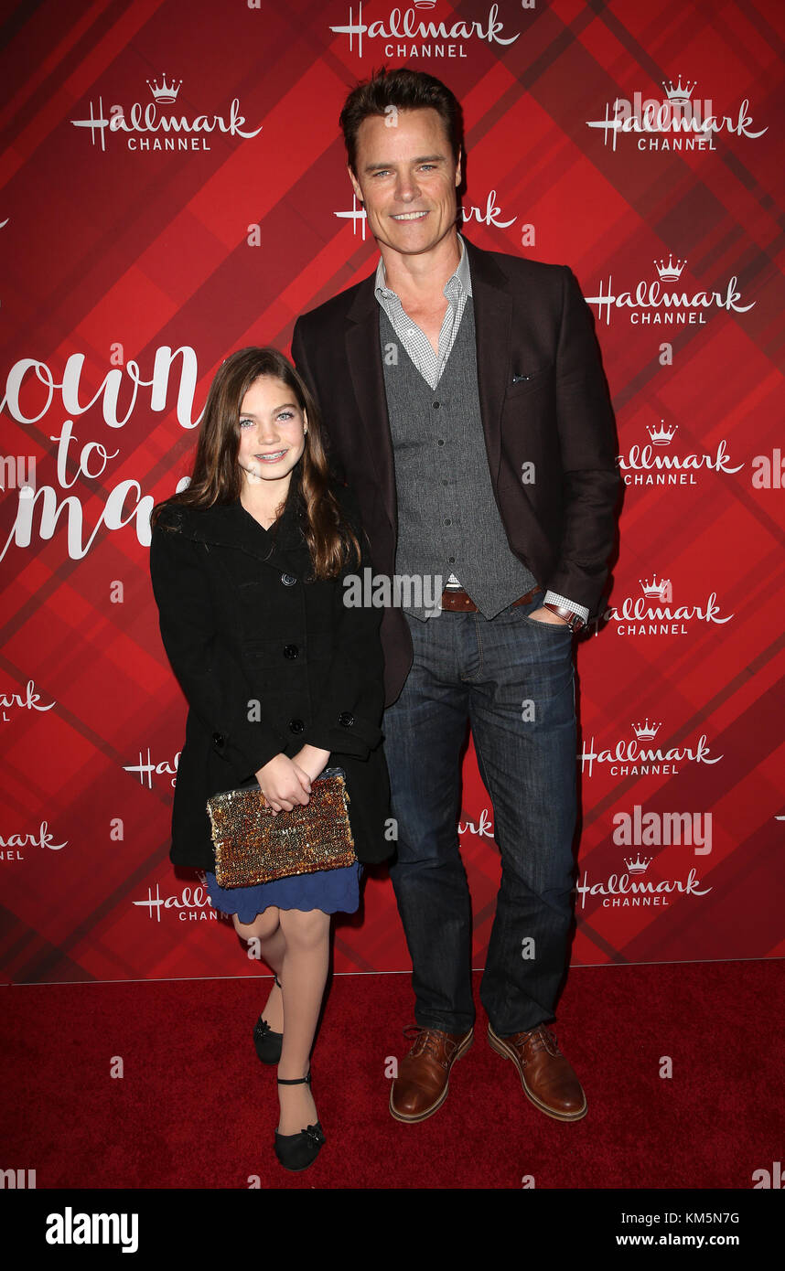 Los Angeles, Ca, USA. 4th Dec, 2017. Dylan Neal, daughter Bella Neal ...