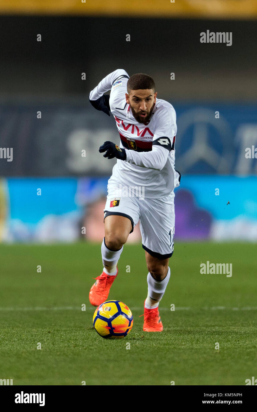 Verona, Italy. 4th Dec, 2017. Adel Taarabt (Genoa) Football/Soccer ...