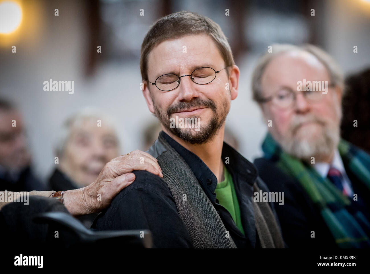 Berlin, Germany. 5th Dec, 2017. The human rights activist Peter ...
