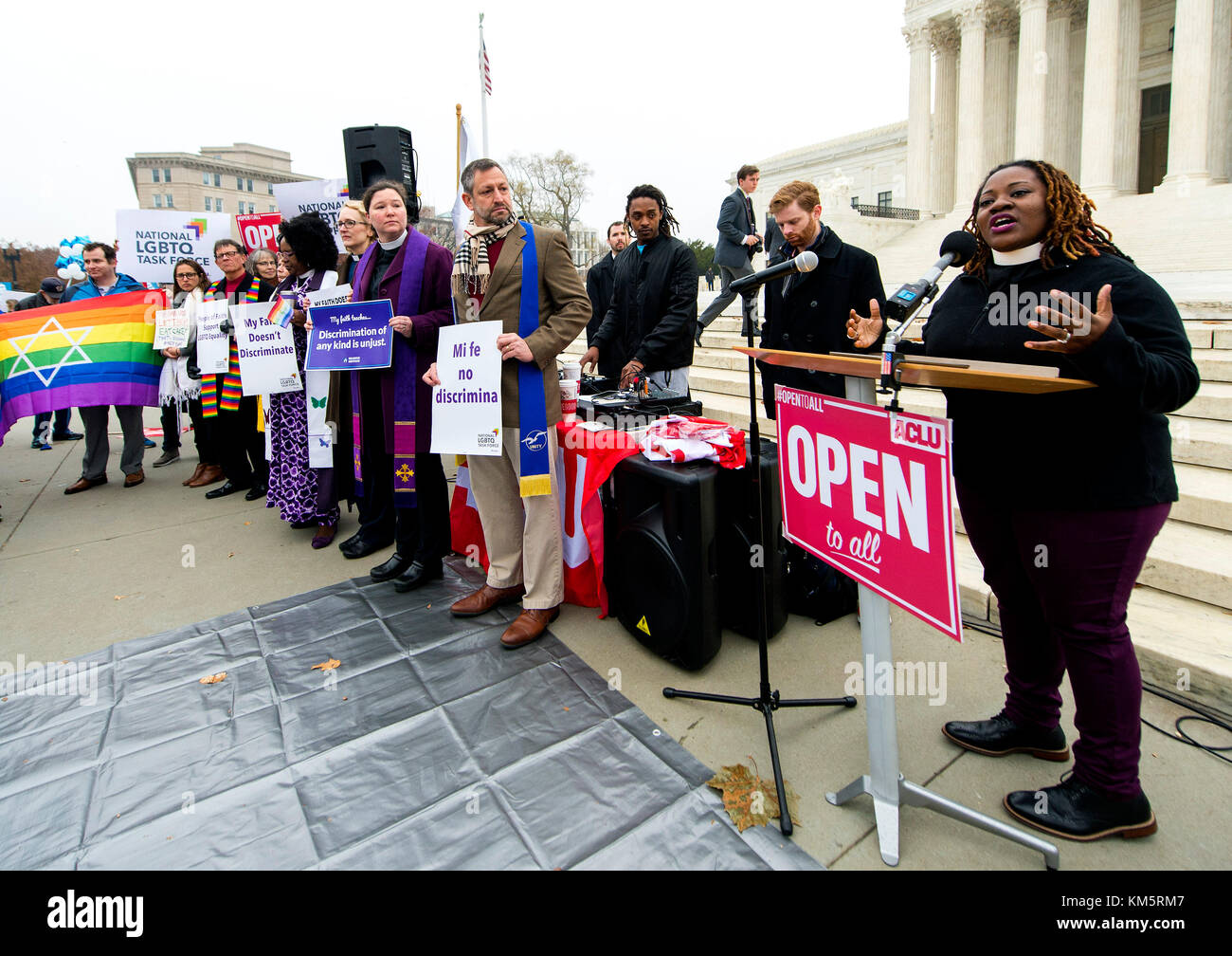 Washington, DC, USA. 05th Dec, 2017. The Reverend NAOMI WASHINGTON ...