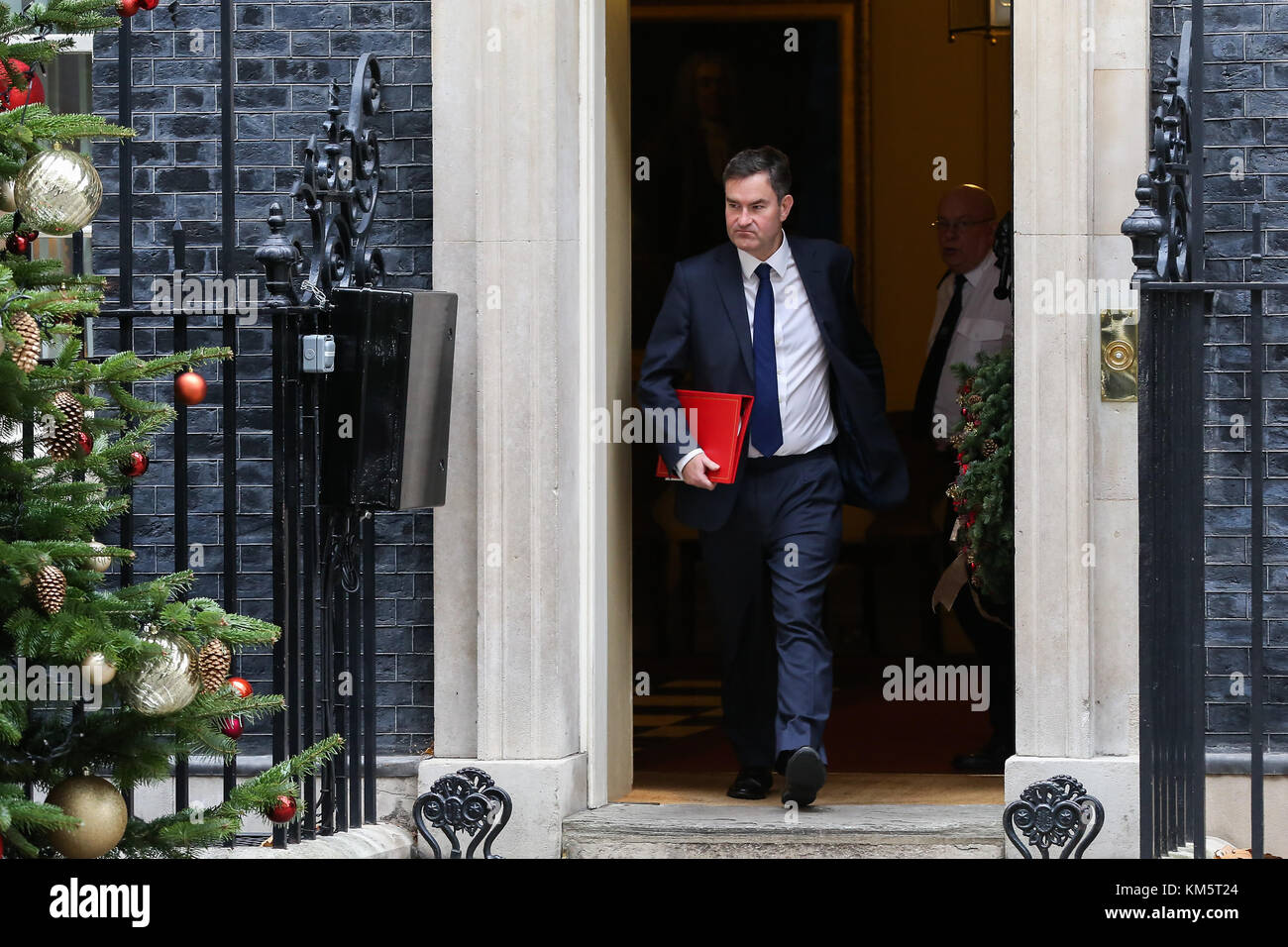 Downing Street. London, UK. 5th Dec, 2017. David Gauke, Secretary of ...