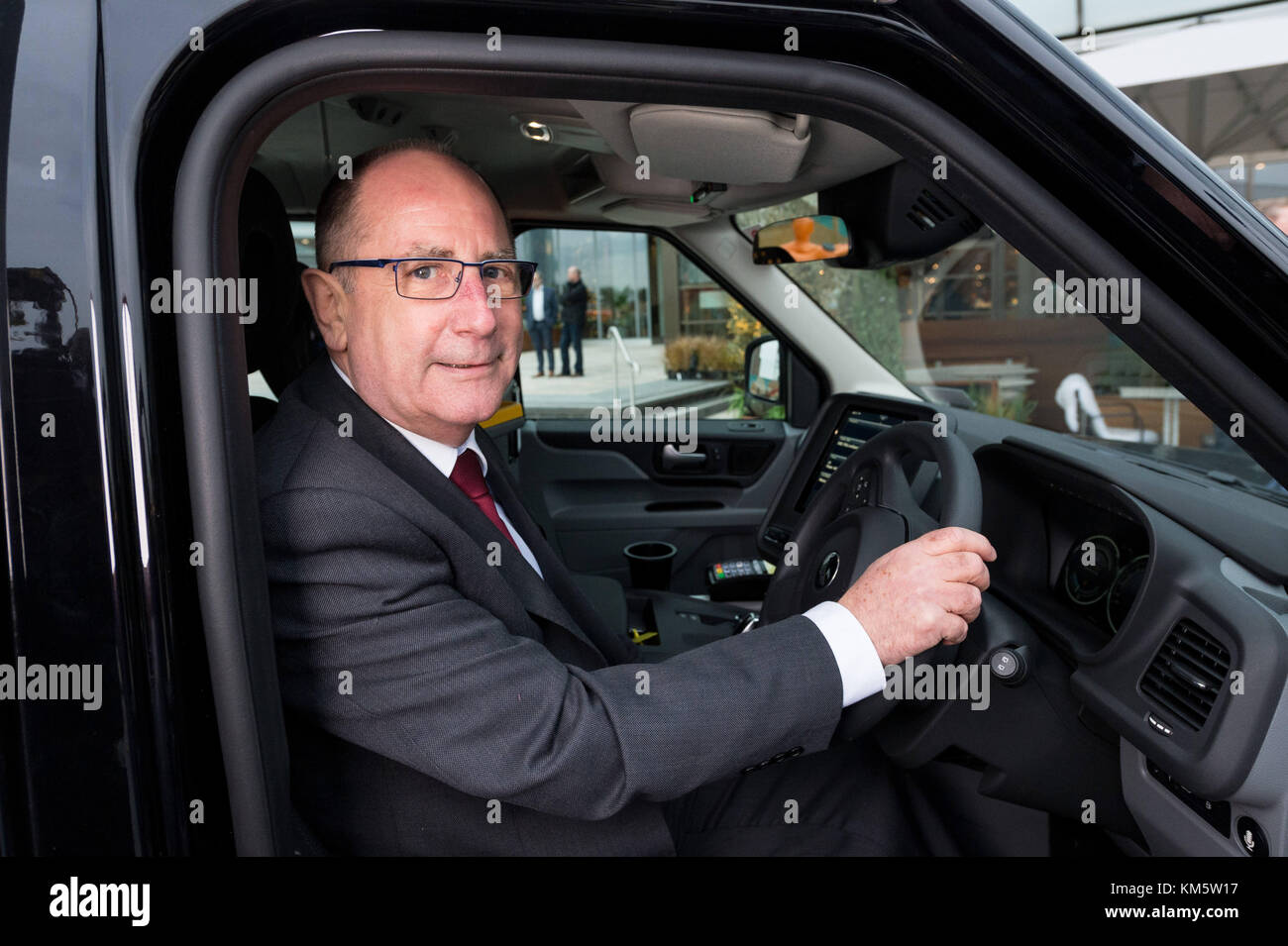 London, UK. 5th Dec, 2017. Chris Gubbey the CEO of the London Electric ...