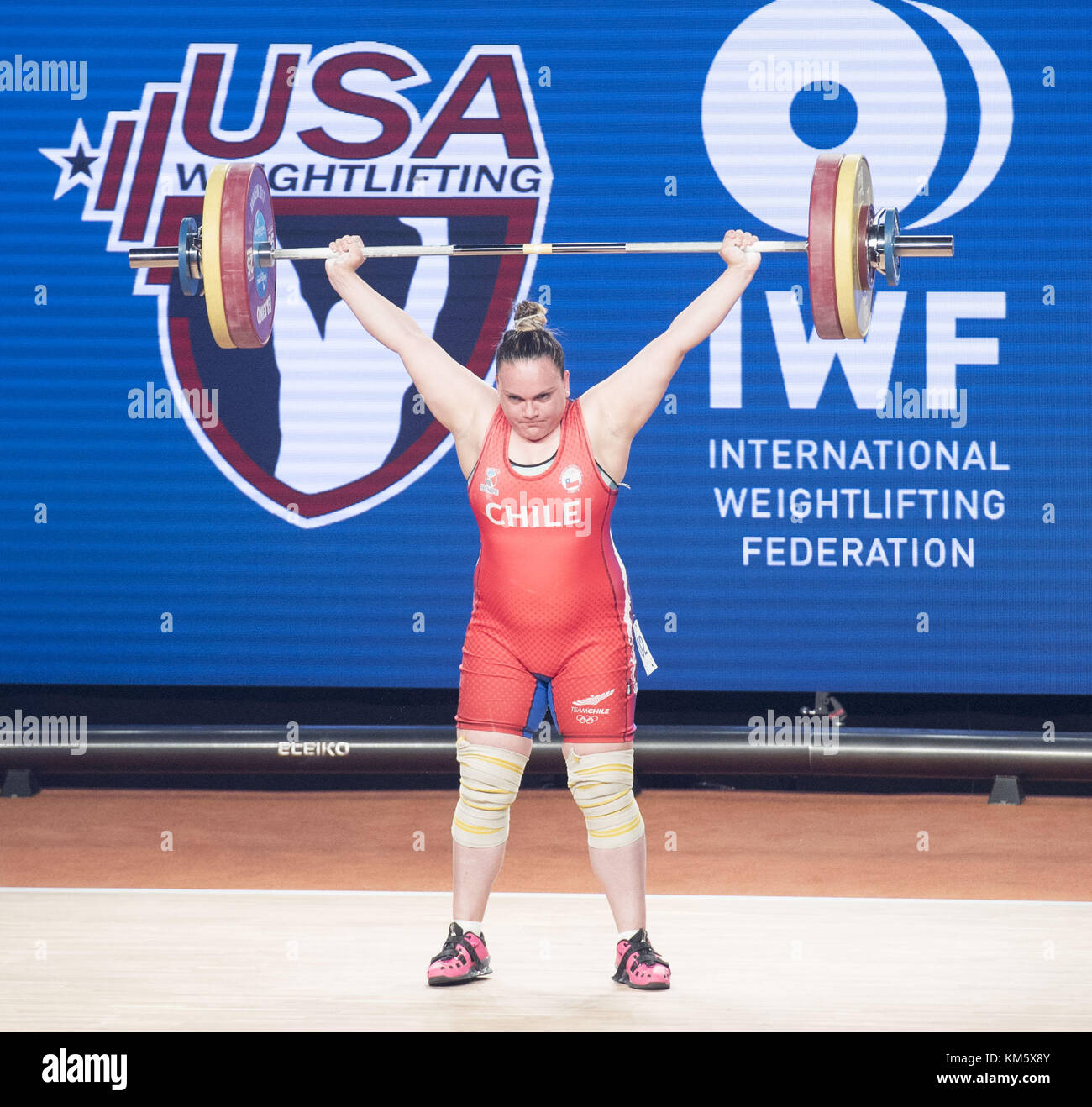 Anaheim, California, USA. 4th Dec, 2017. MARIA FERNANDA VALDES PARIS ...