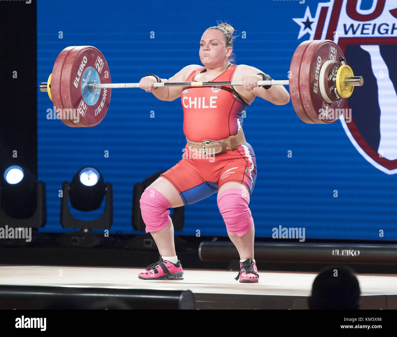 Anaheim, California, USA. 4th Dec, 2017. MARIA FERNANDA VALDES PARIS ...