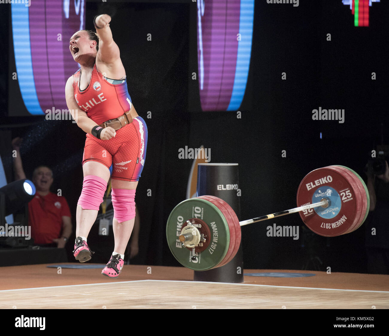 Anaheim, California, USA. 4th Dec, 2017. MARIA FERNANDA VALDES PARIS ...