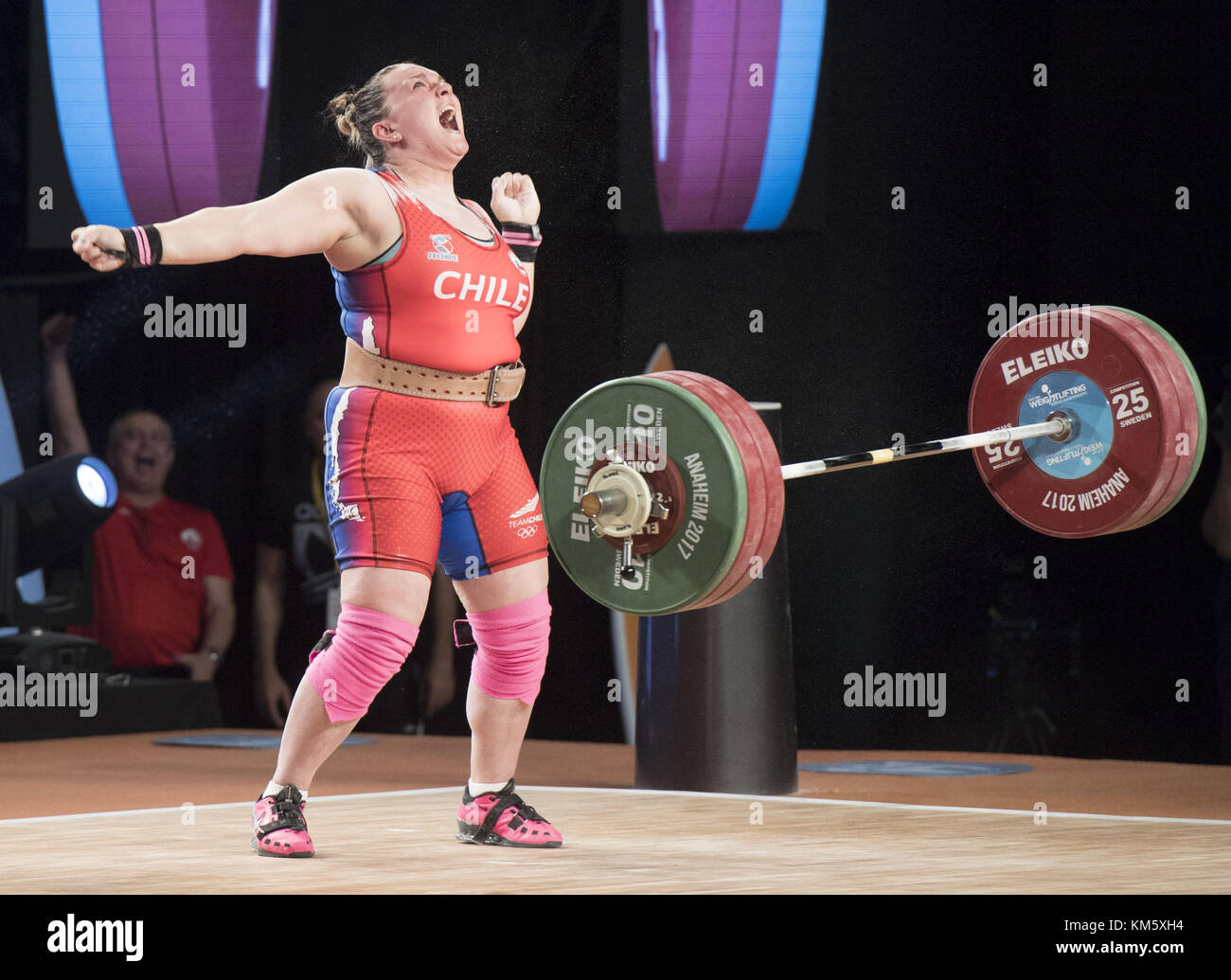 Anaheim, California, USA. 4th Dec, 2017. MARIA FERNANDA VALDES PARIS ...