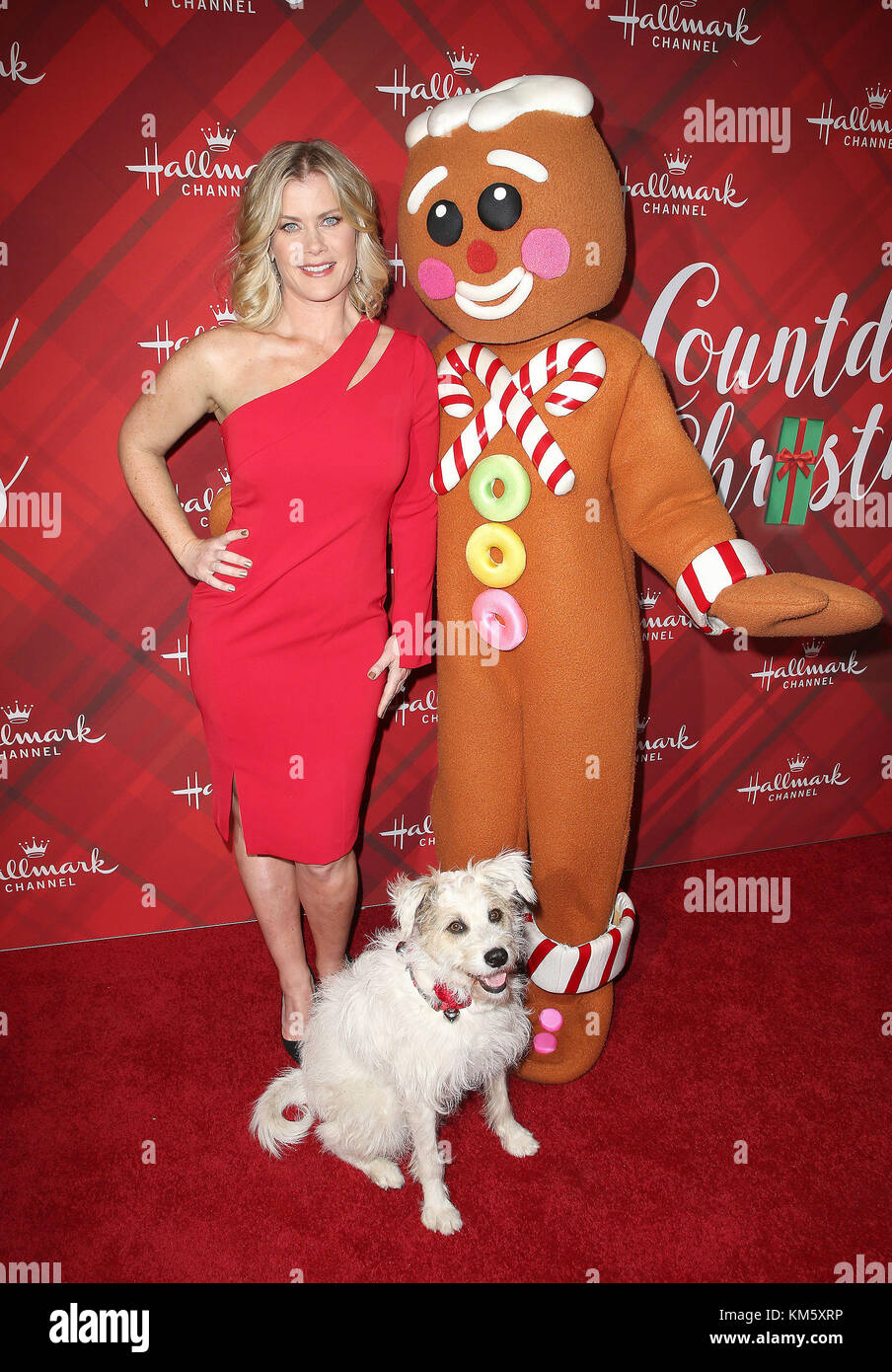 Alison sweeney happy gingerbread man hi-res stock photography and ...