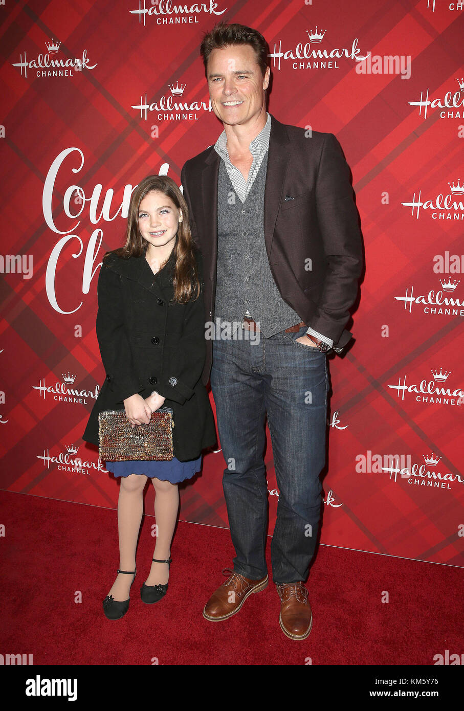 Los Angeles, California, USA. 4th Dec, 2017Dylan Neal, daughter Bella ...