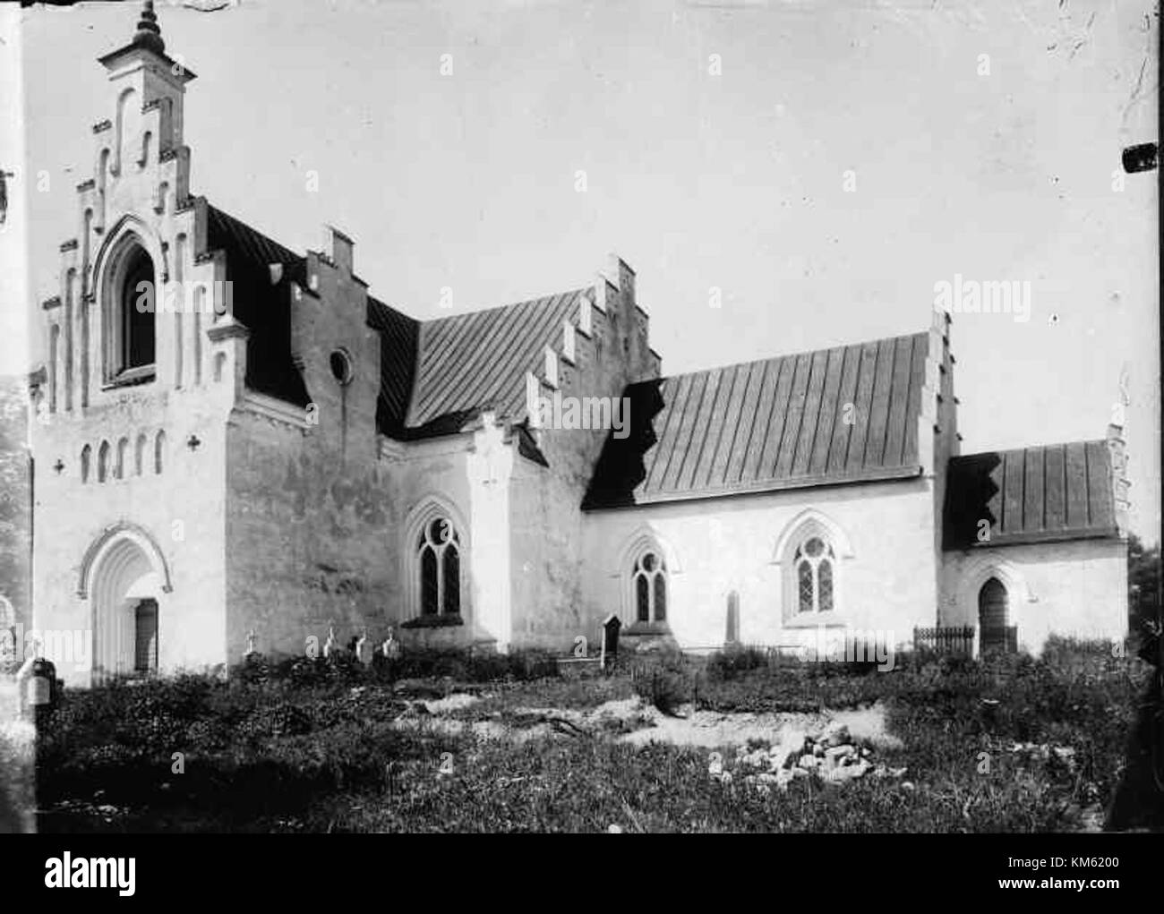 Sankt Olof's Church in Sweden, noted for its Romanesque architecture ...
