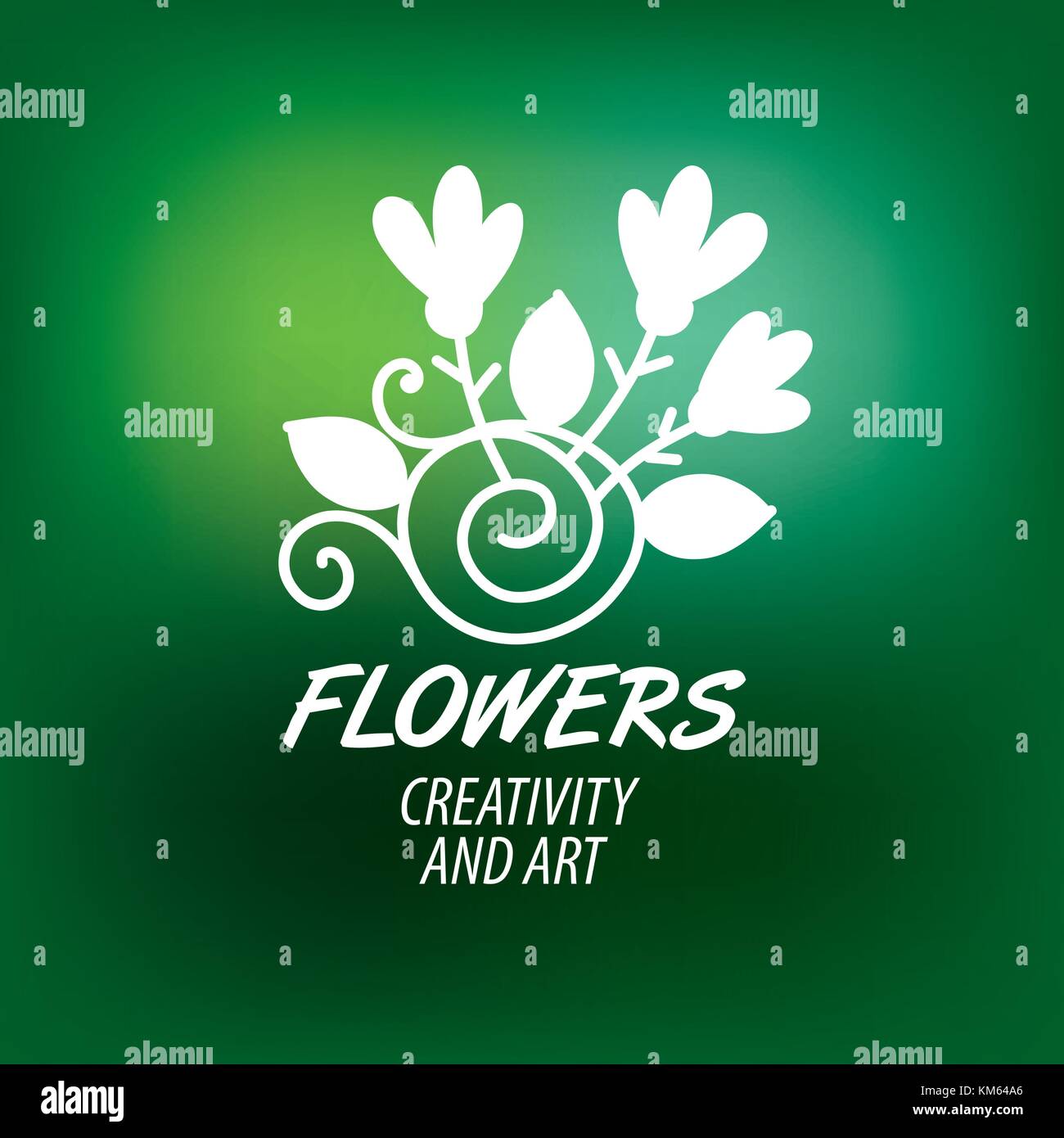 flower vector logo Stock Vector Image & Art - Alamy
