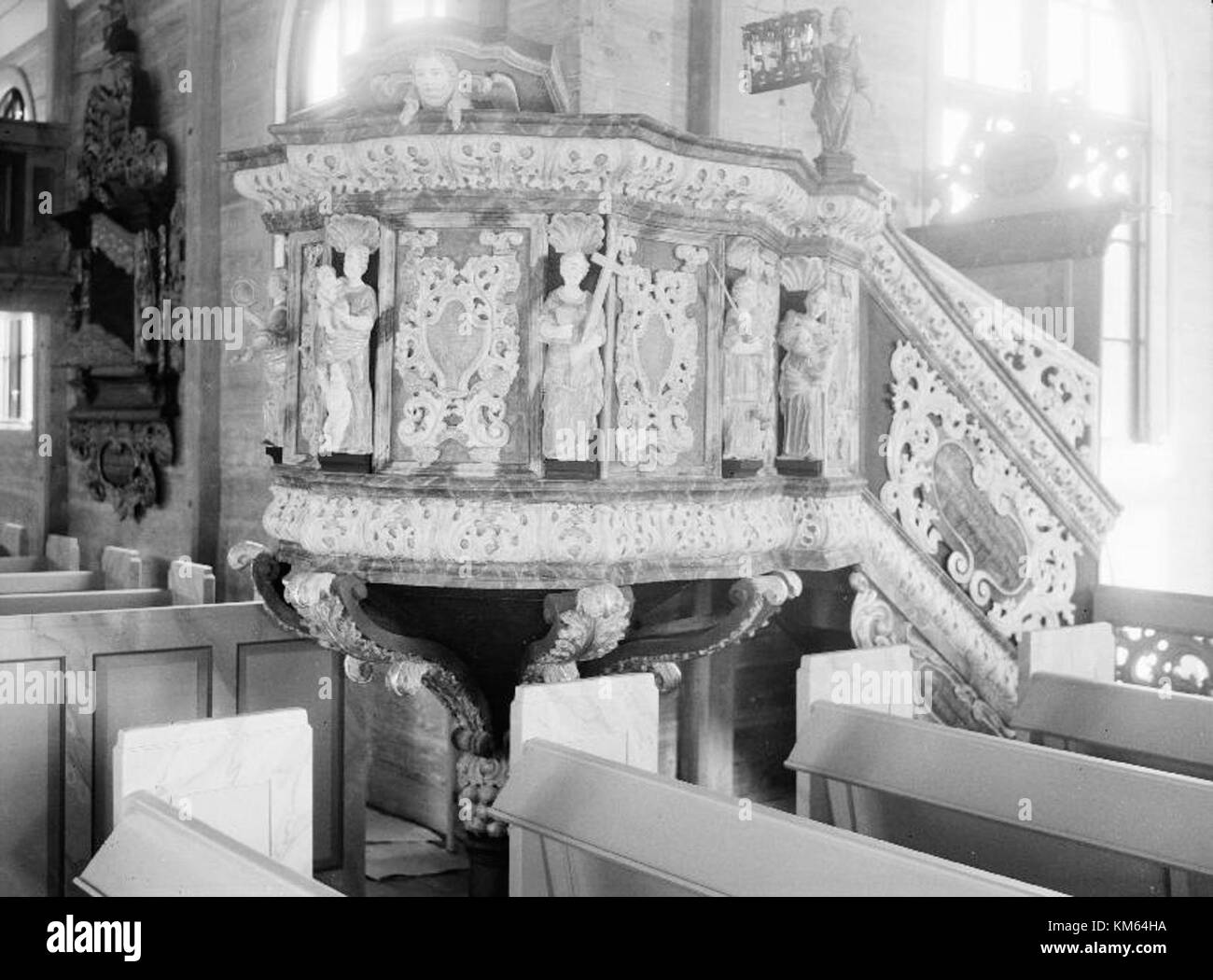 Nyeds kyrka KMB 16000200147113 Stock Photo - Alamy