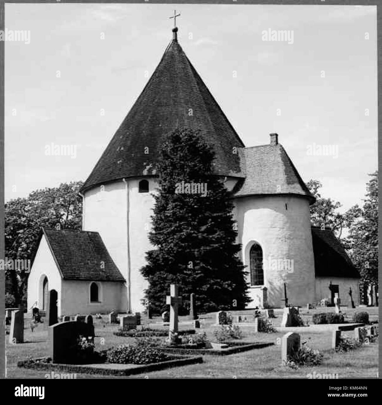 Hagby kyrka KMB 16000200080667 Stock Photo - Alamy