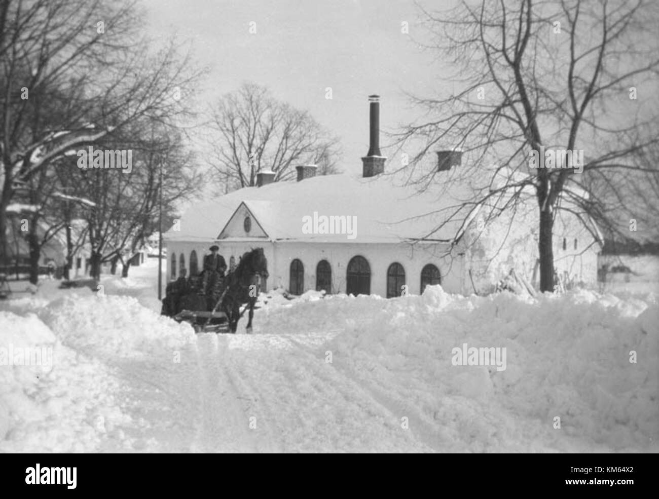 Photograph of Gysinge Ironworks, Sweden, showcasing industrial ...