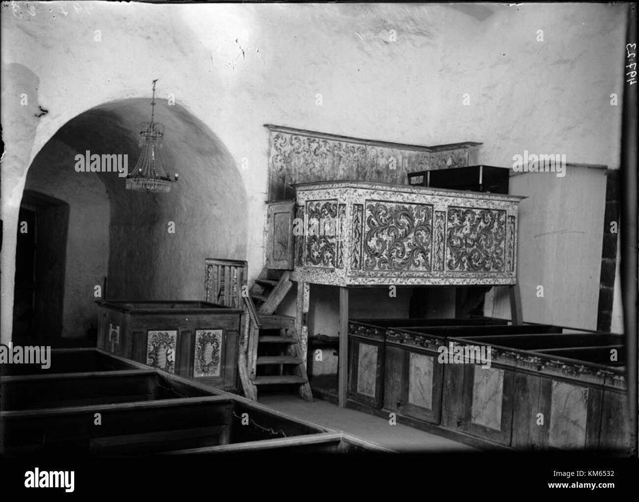 Martebo kyrka KMB 16000200024956 Stock Photo - Alamy