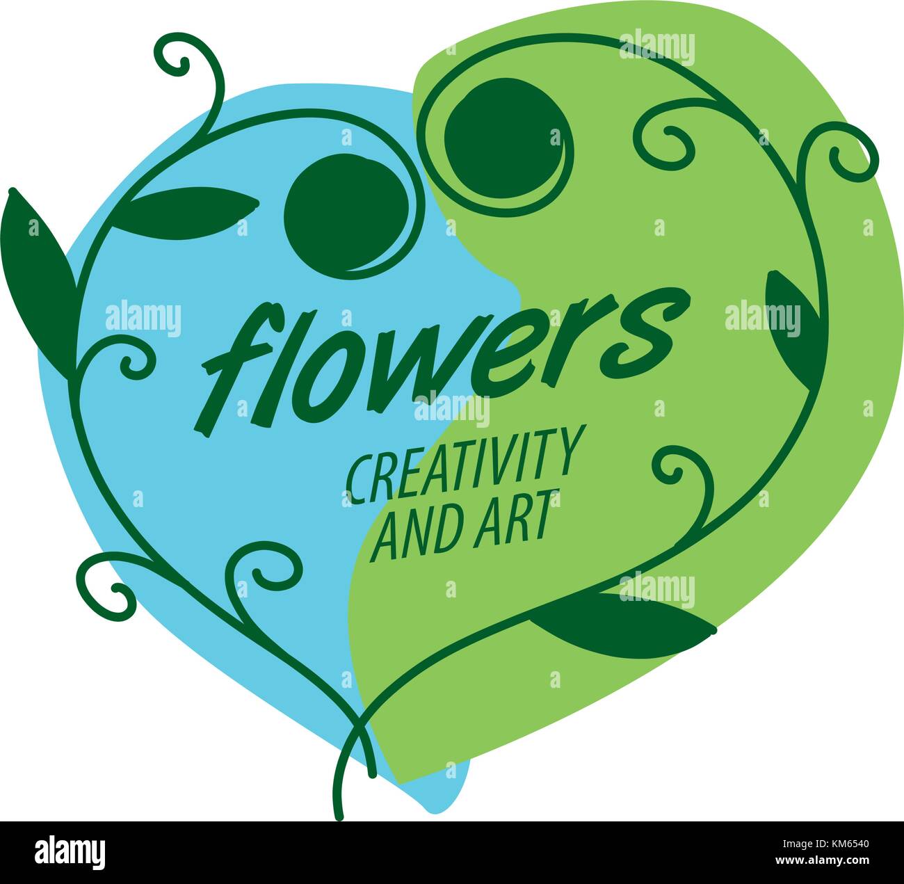 flower vector logo Stock Vector Image & Art - Alamy