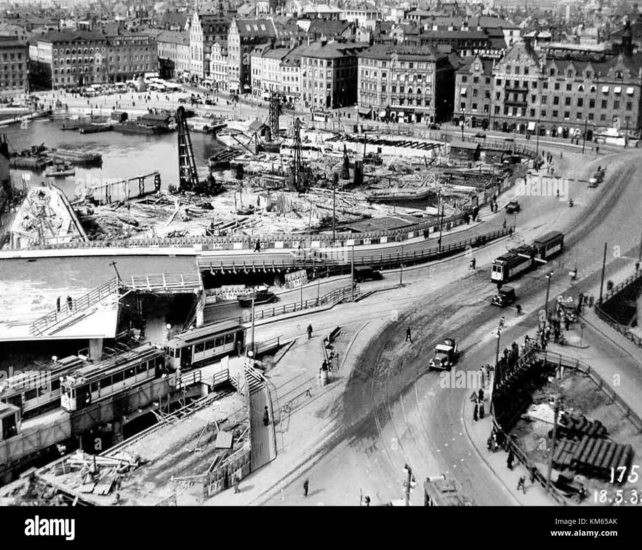 Slussen is a prominent transportation hub in Stockholm, Sweden, known ...
