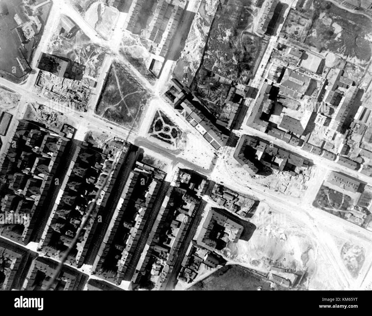 Odenplan, a central square in Stockholm, Sweden, was depicted in 1898 ...