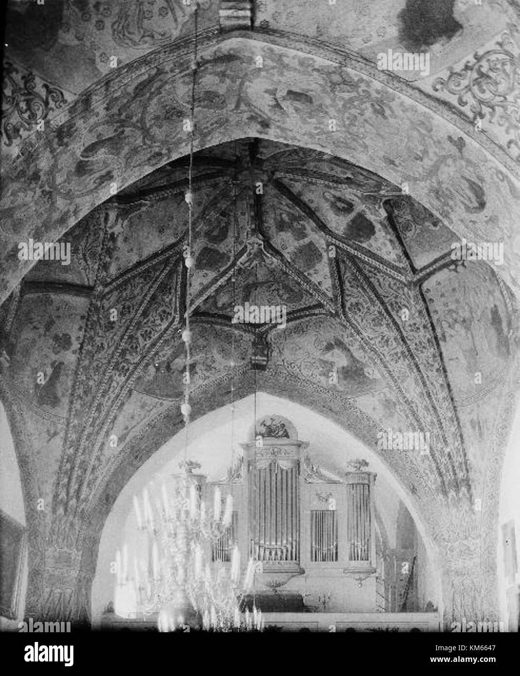 A photograph or record of Kumla Church (Kumla kyrka), cataloged under ...