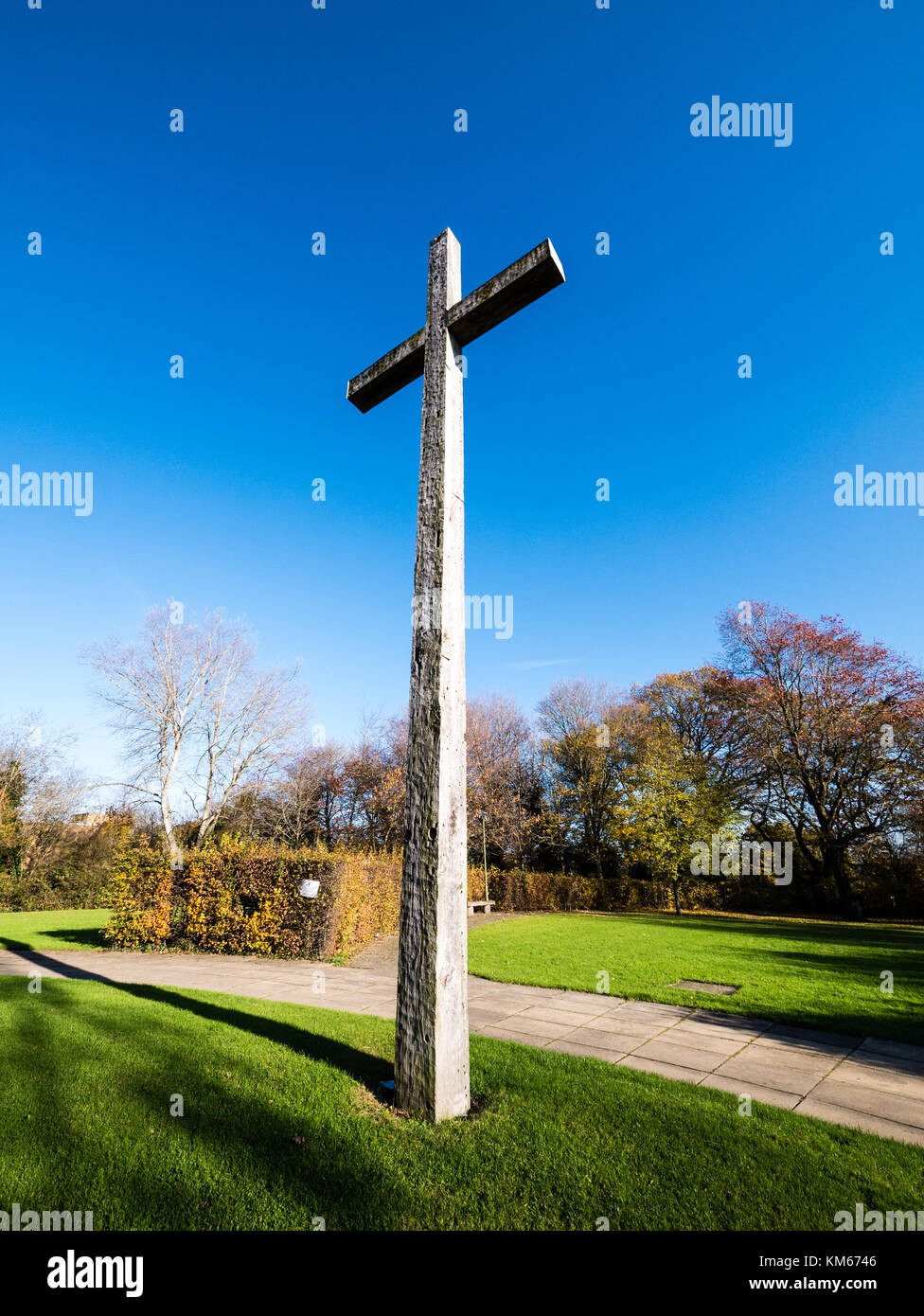 Ganges Cross, Guildford Cathedral, Guildford, Surrey, England, UK, GB ...