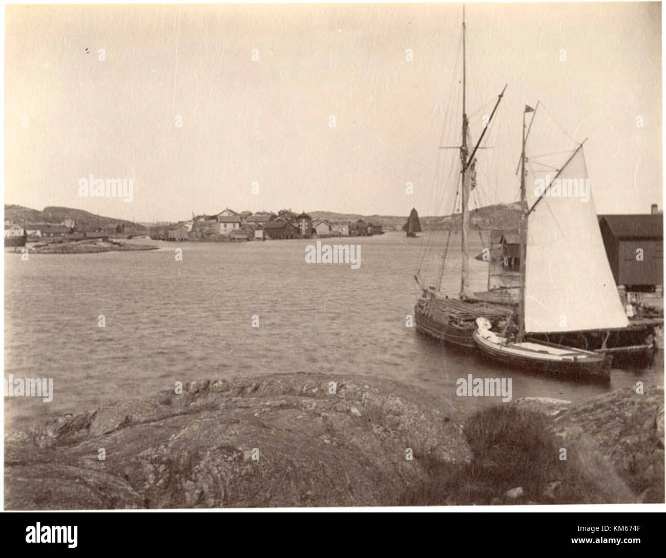 Gullholmen is a small island in Sweden, listed in the Swedish Cultural ...